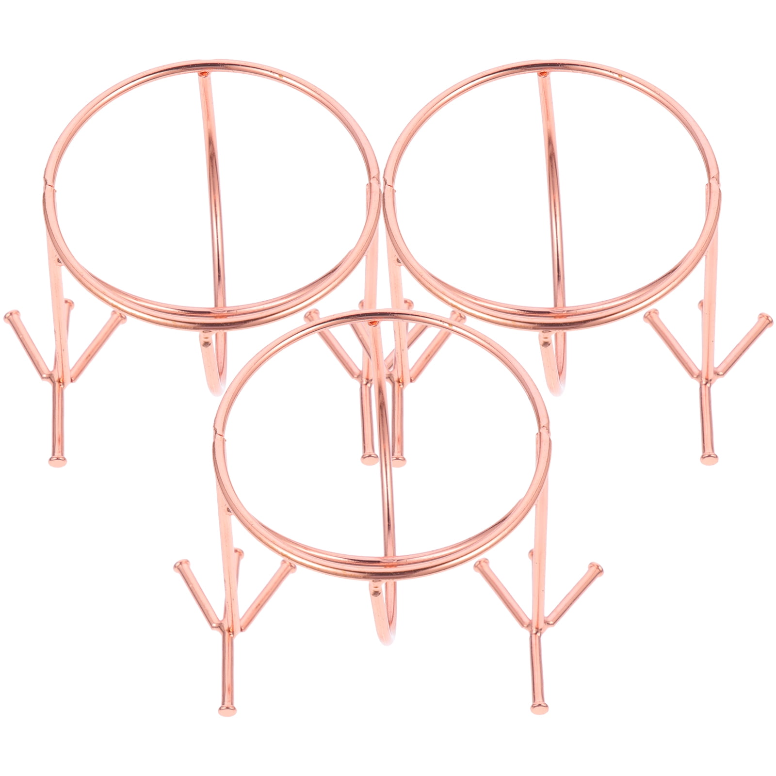 3 Pcs Stands Beauty Egg Powder Puff Holder Air Plant Display Office ...