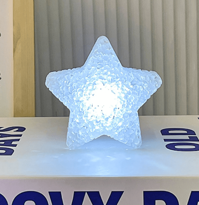 3 Pcs Star Plug in LED Night Lights Moon Light for Baby Shower Nursery ...