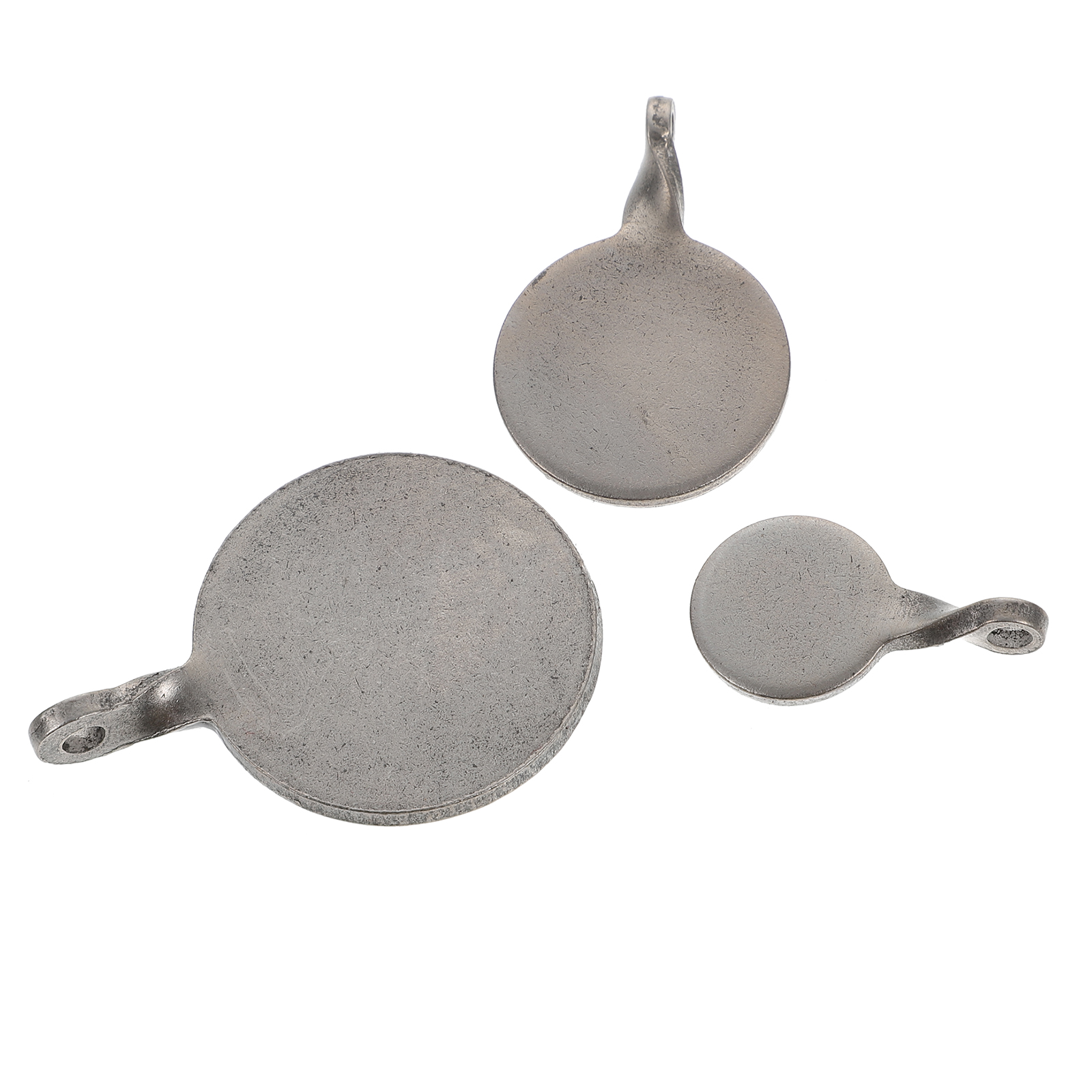 3 Pcs Steel Gong Gel Bullseye Hanging Targets Man 5.7X4X0.2CM - Walmart.com