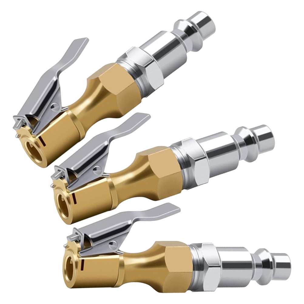 3 Pcs Steering Wheel Lock Anti- Device Air Hose Fittings Gas Nozzle ...