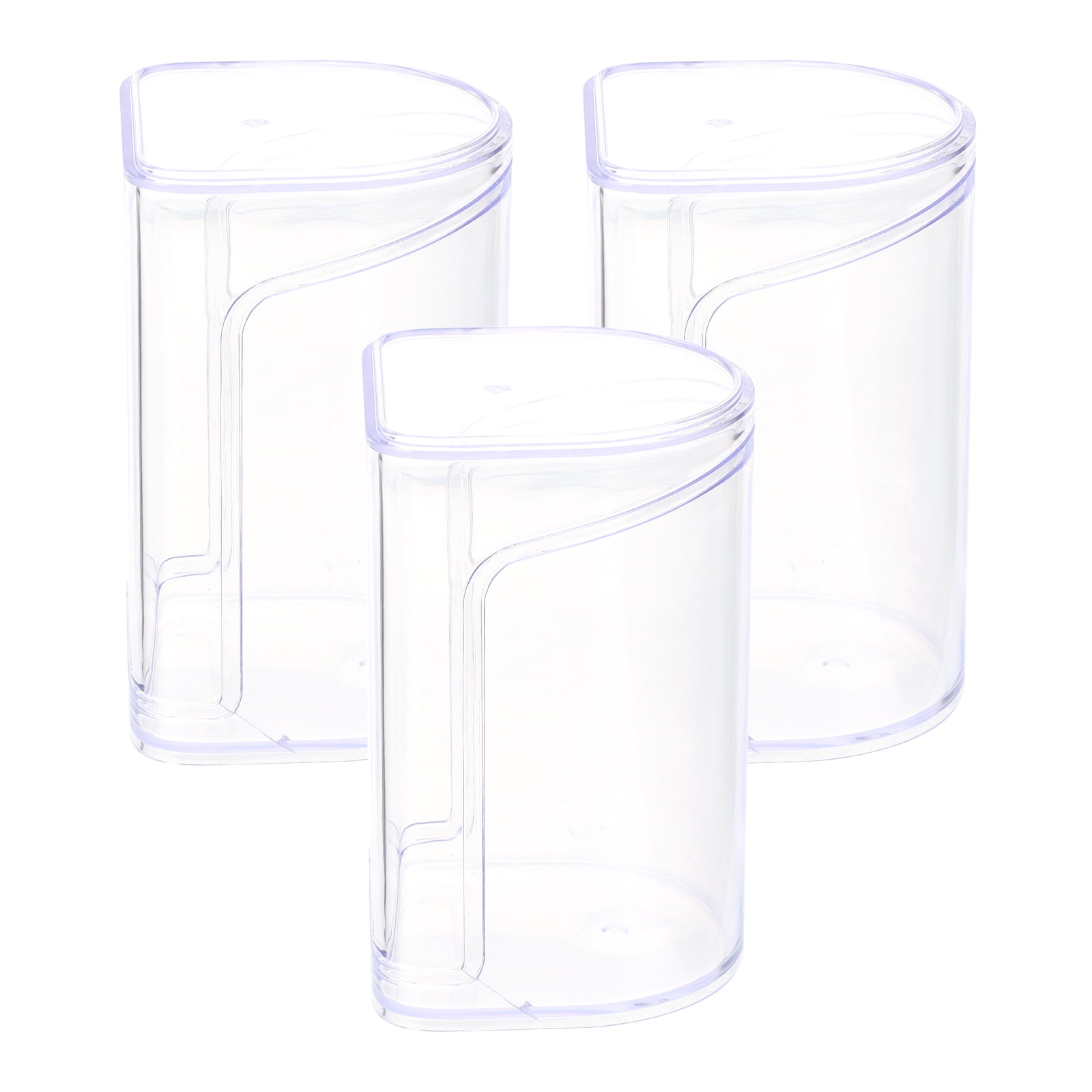 3 Pcs Storage Box Toys Figurine Display Cases Model Cases Table Top ...