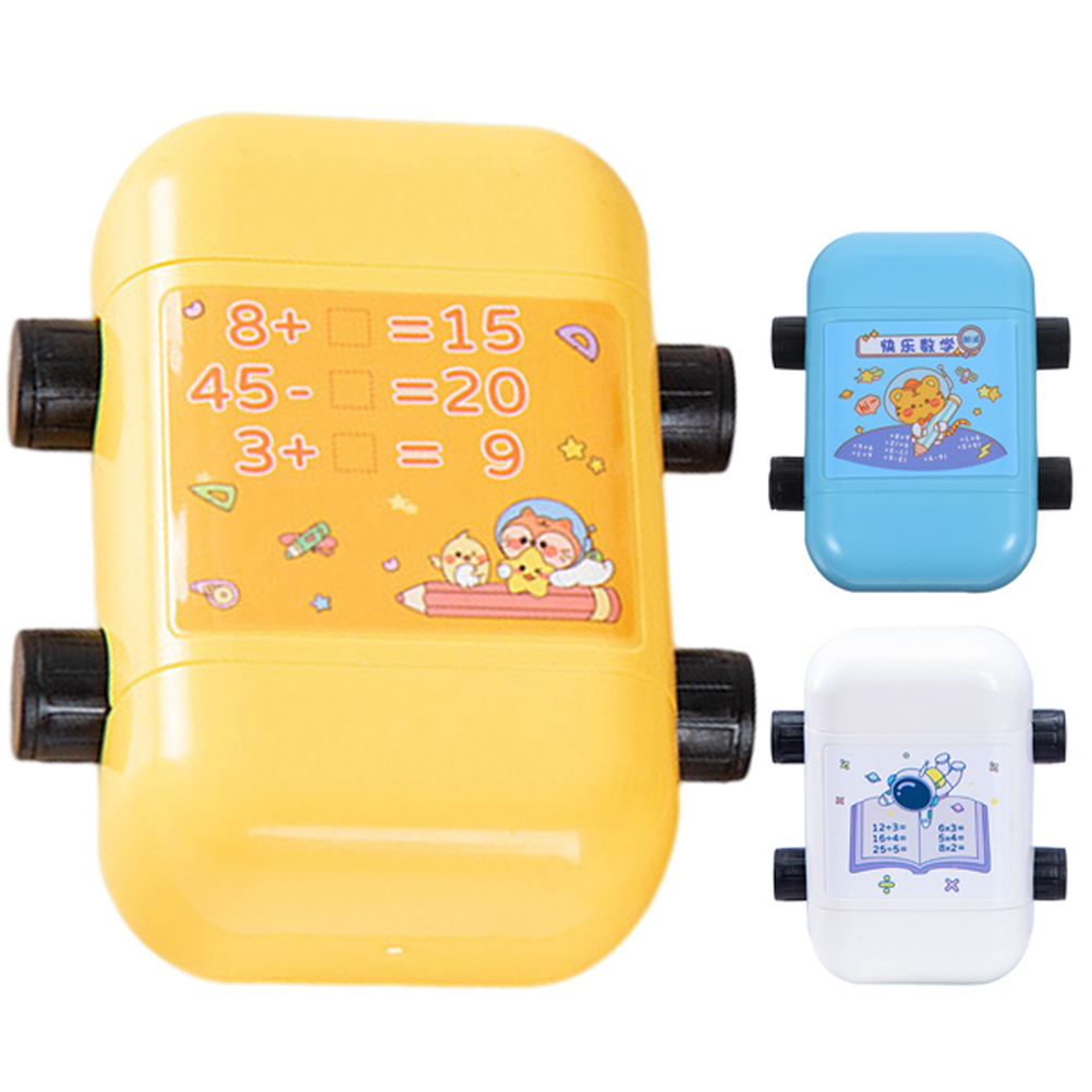 3 Pcs Subtraction Addition Toys Kids Stamps Kids Math Games School ...