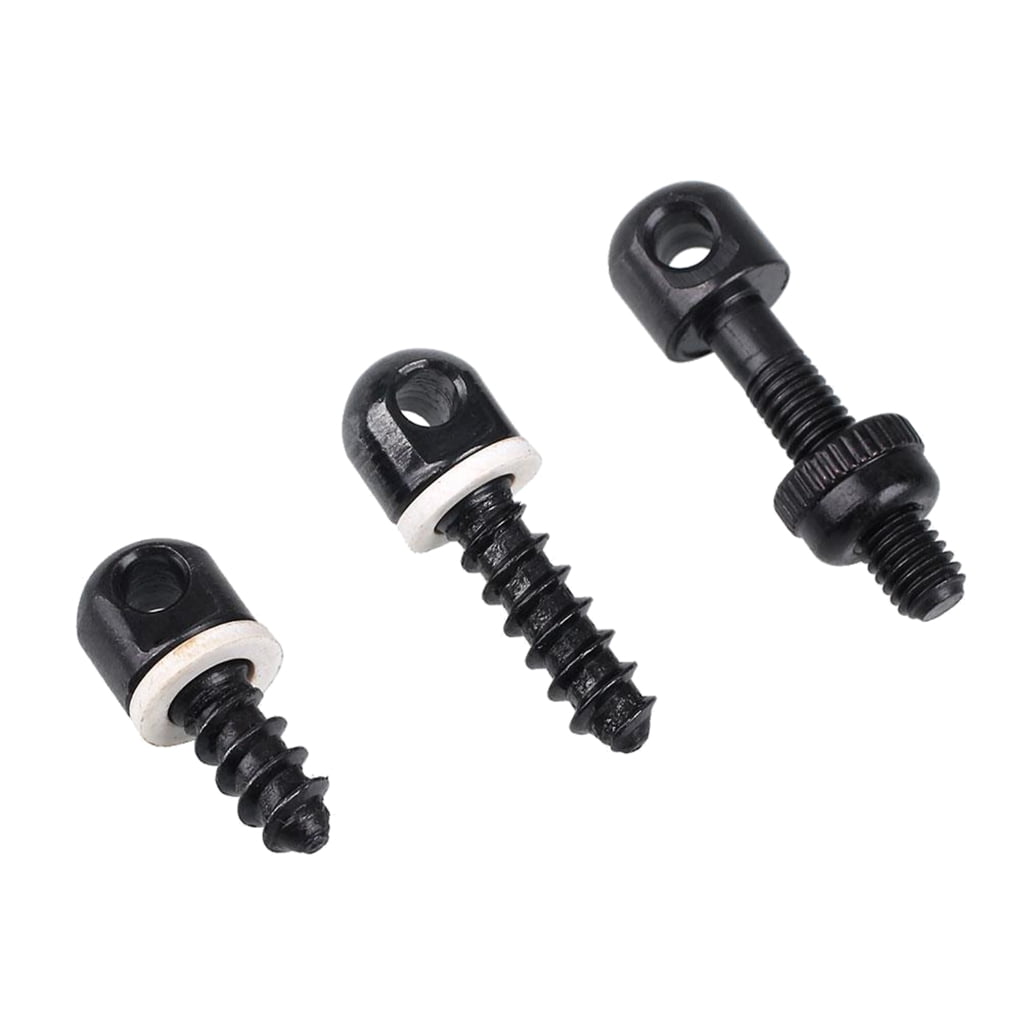 3 Pcs Swivel Sling Wood Screw Studs for Rifles & Shotguns Swivel Studs ...