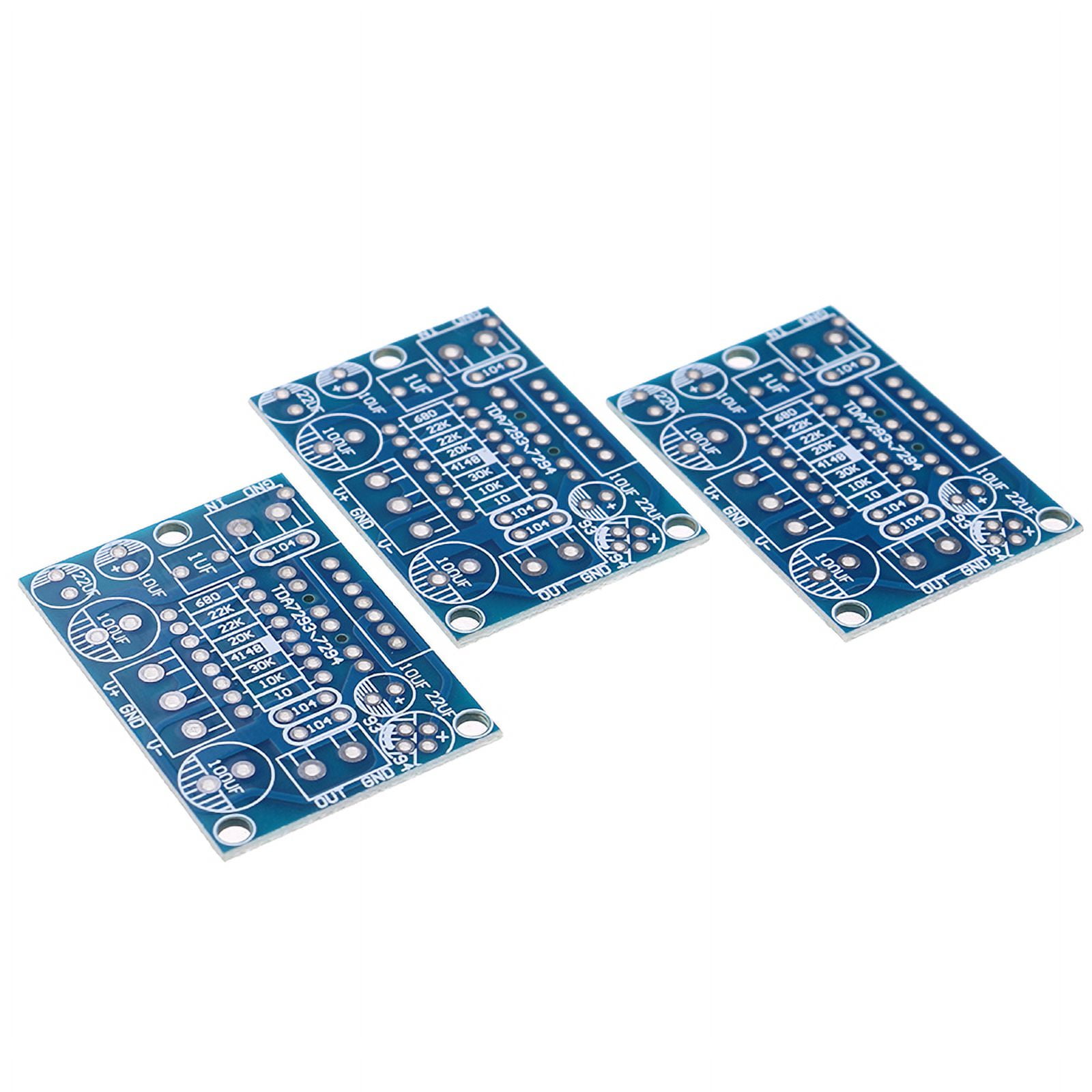 3 Pcs TDA7293/TDA7294 Mono Channel Amplifier Board Circuit PCB Bare ...