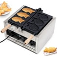3 Pcs Taiyaki Making Machine,Non Stick Japanese Fish Type Waffle ...
