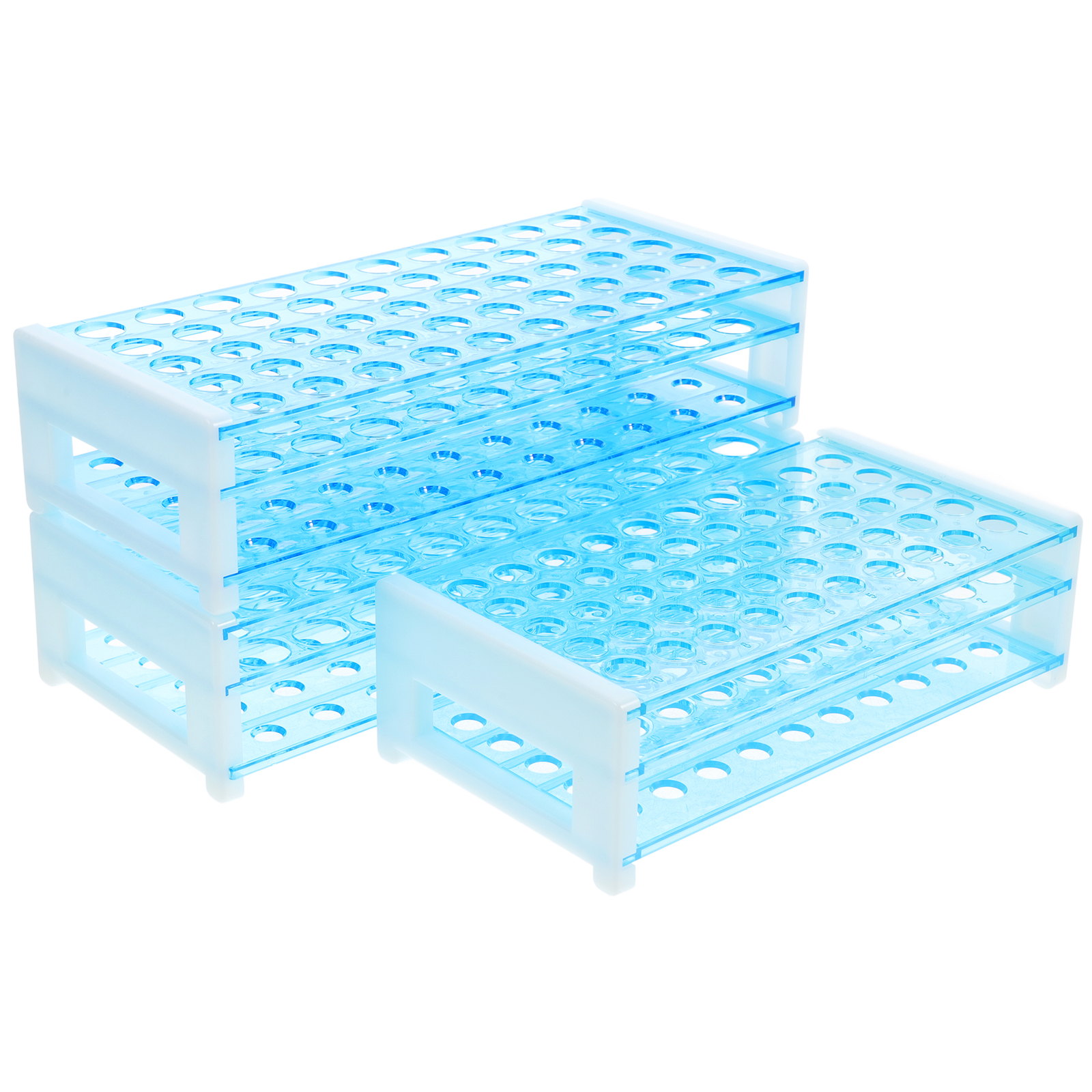 3 Pcs Test Tube Rack Test Tube Display Rack Tube Rack for Laboratory ...