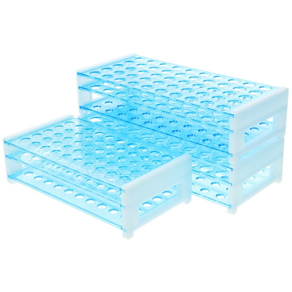 WHAMVOX 3pcs Laboratory Test Tube Holder with 50 Holes for Storage Use ...
