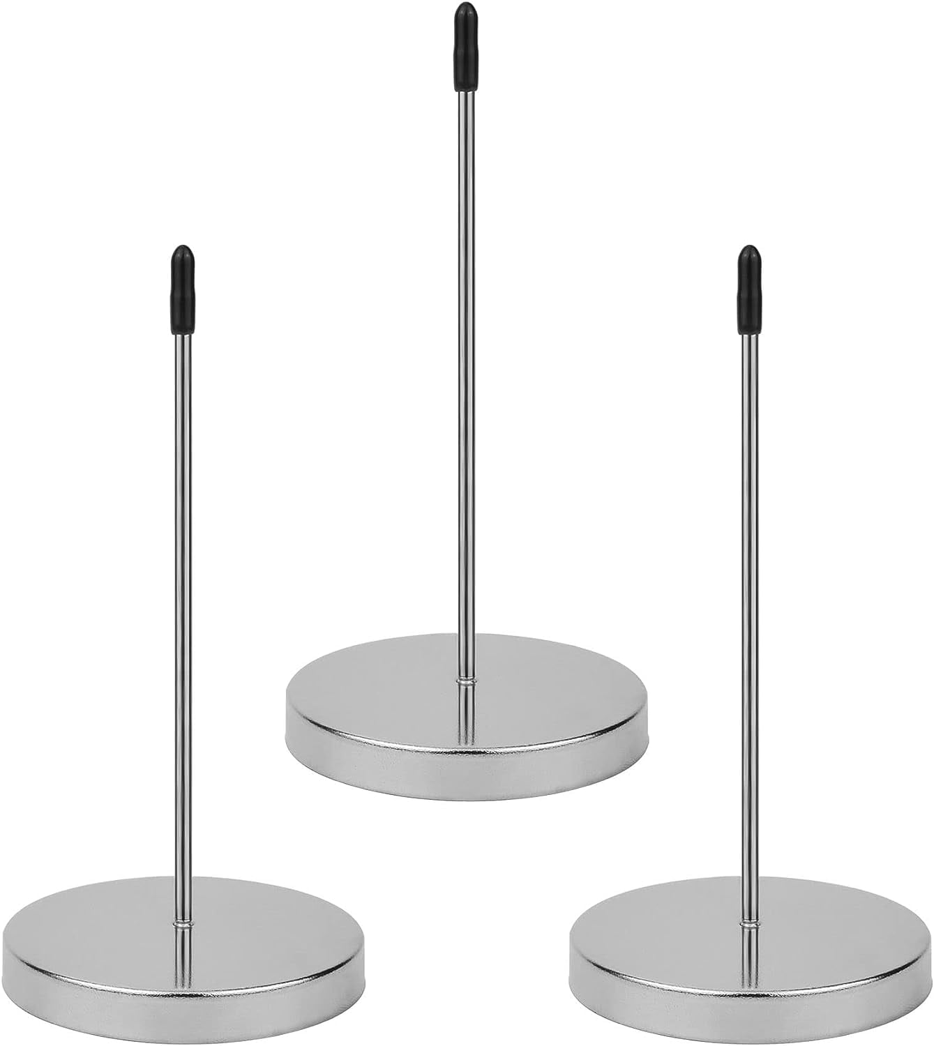 3 Pcs Ticket Spike, Receipt Spike Holder, Metal Bill Holder, Straight ...