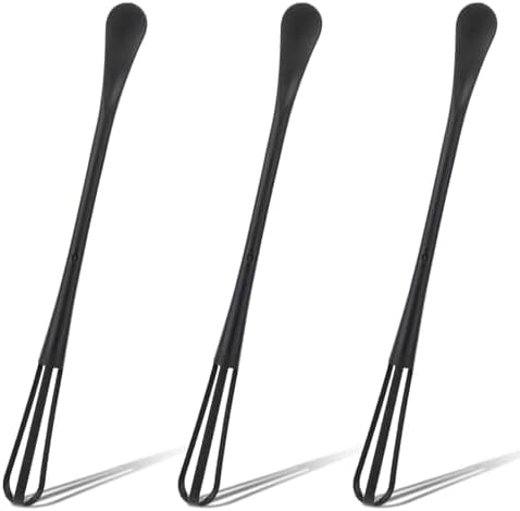 3 Pcs Tiny Whisk, Whisk Tool, Multifunctional Small Whisks for Cooking ...