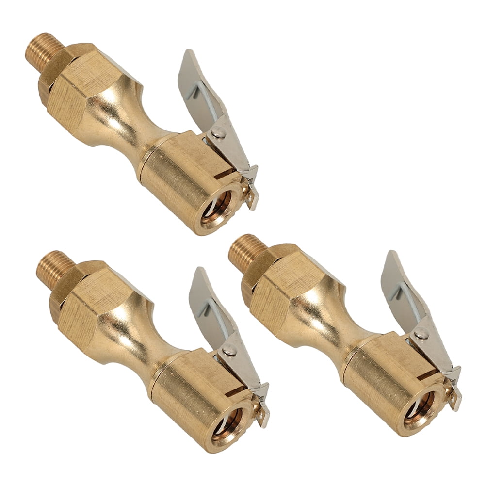 3 Pcs Tire Clip Tires Locking on Chuck Locking Air Chuck Tire Inflator ...