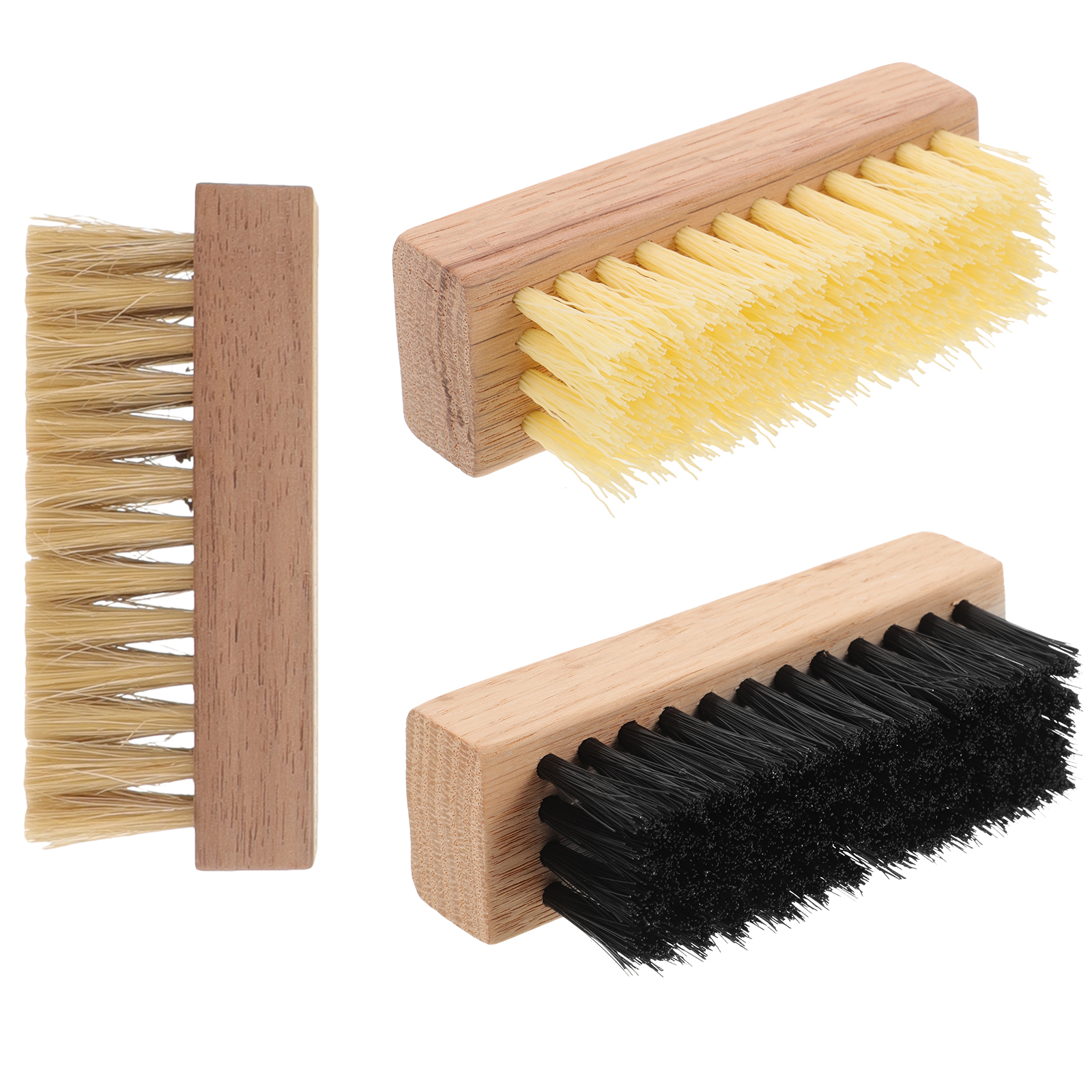 FESTFENDS Small Shoe Scrub Brush Portable 3Pack For Outdoor Shoe ...