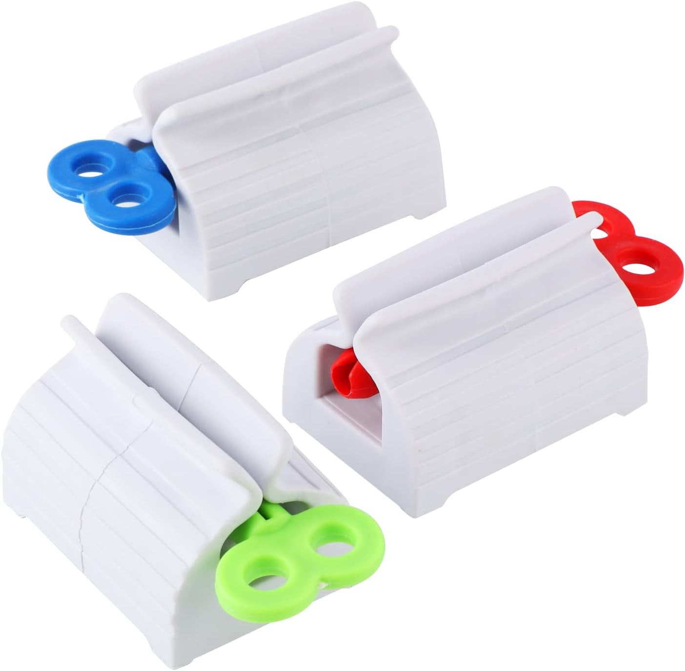 3 Pcs Toothpaste Squeezer, Plastic Rolling Tube Toothpaste Dispenser ...