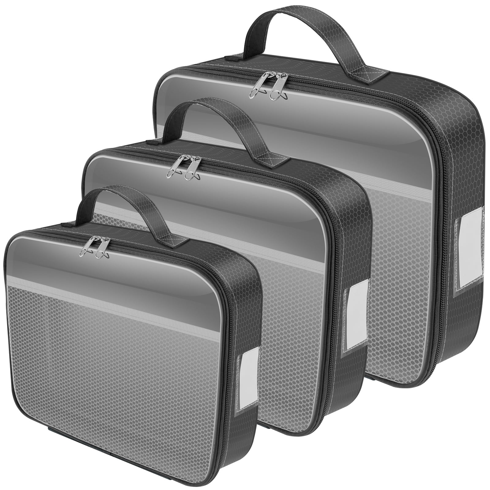 3 Pcs Toy Storage Bags Zippered Board Game Storage with Handle Reusable ...