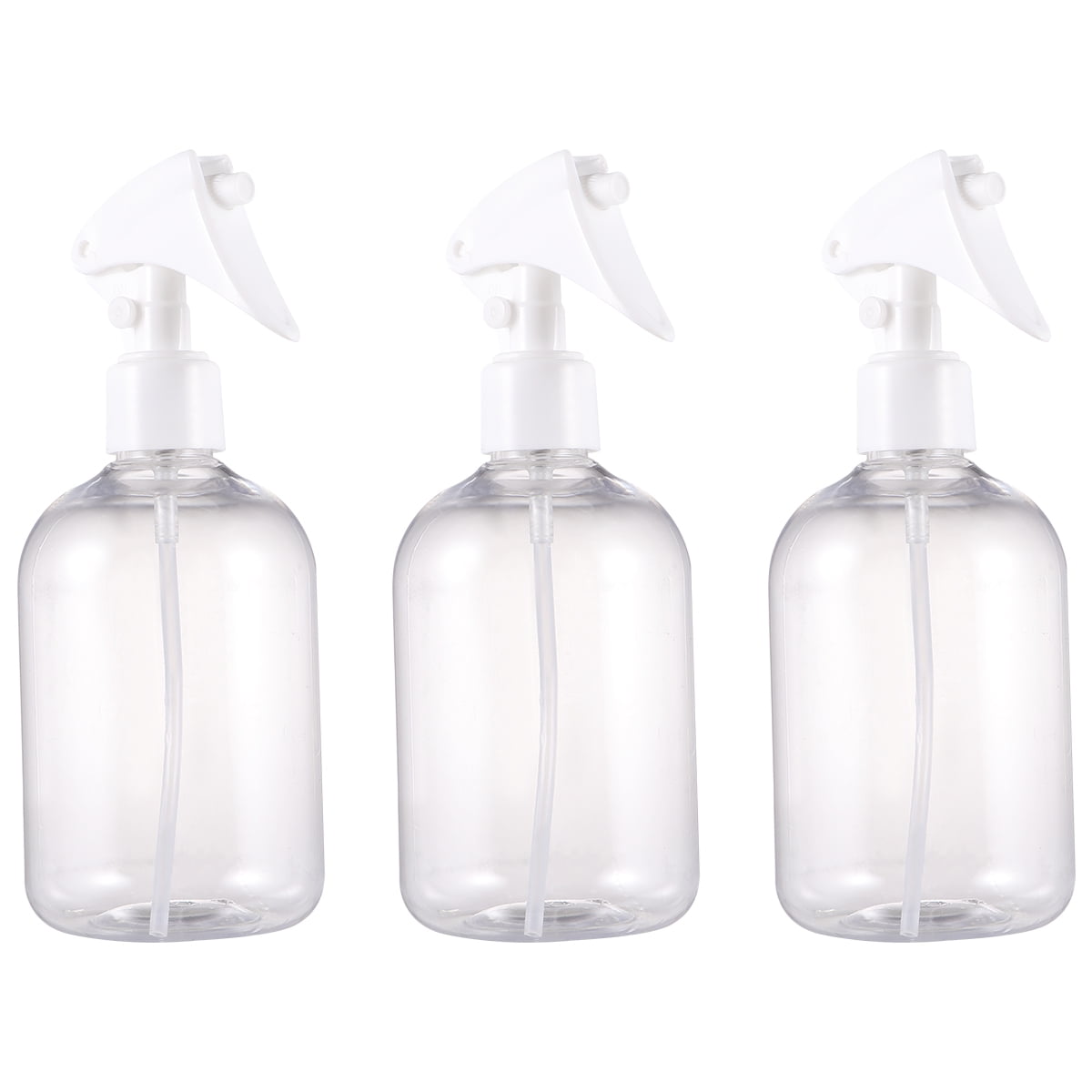 NUOLUX Transparent Trigger Spray Bottle Set, Glass, 350ml, Mist Atomizer for Cosmetics and Skin ...