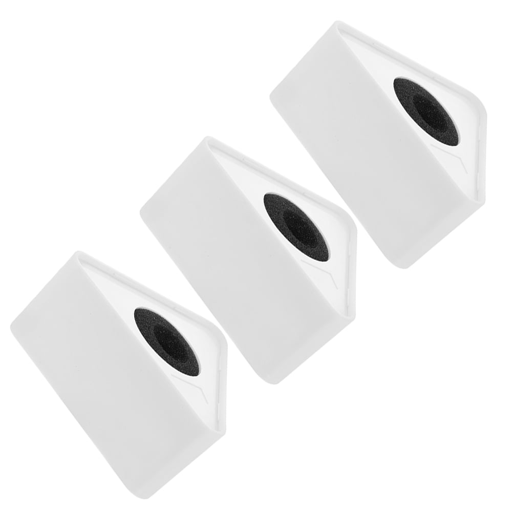 3 Pcs Triangular Interview Logo Flag Microphone Handle - Walmart.com