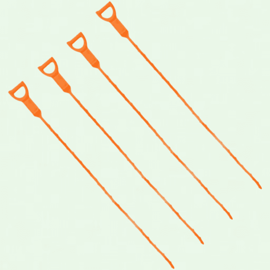3 Pcs Unclog Cleaning Tools, Plumbing Tools, Bathtub Cleaner, Plastic ...