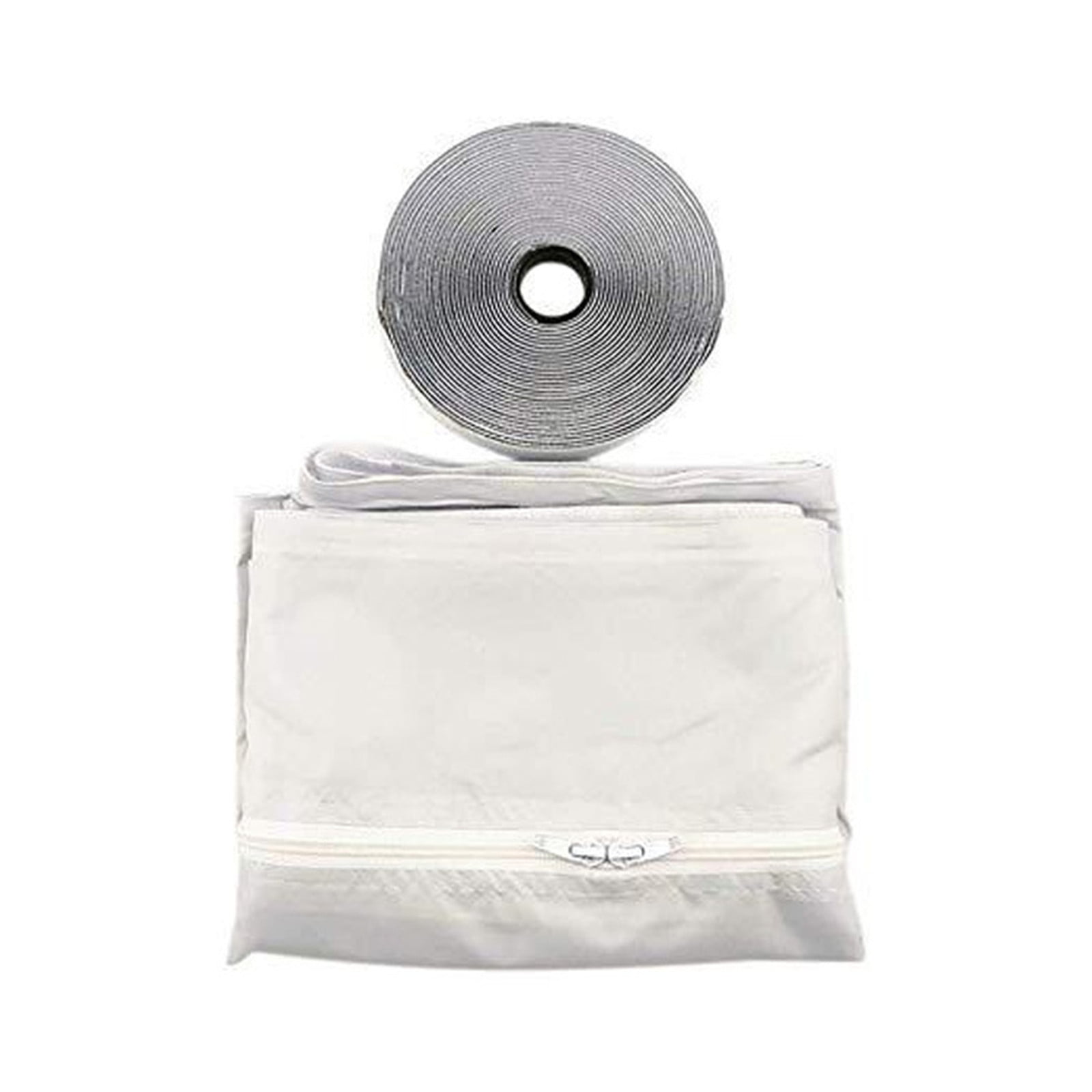 3 Pcs Universal AC Window Seal Kit - Adjustable Zipper Fabric Cover for ...