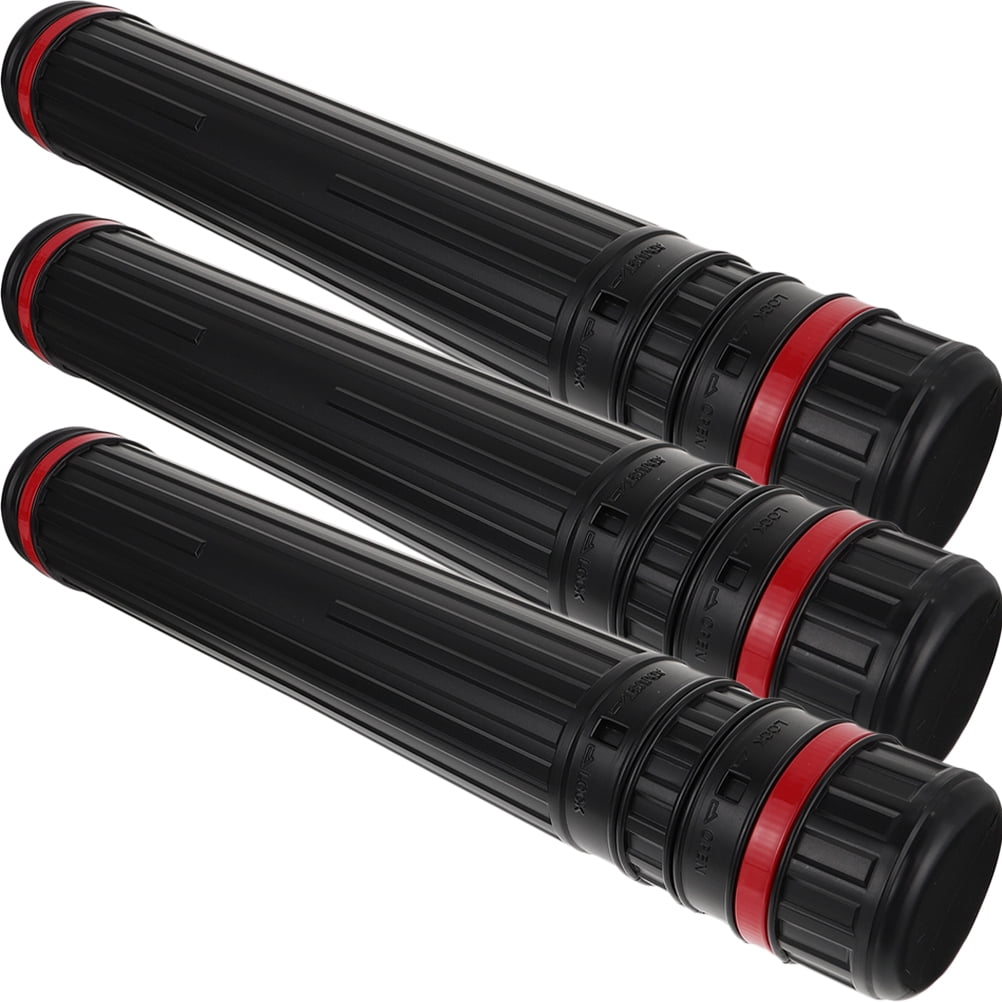 3 Pcs You Tube Clear Retail Tubes Telescopic Painting Practical Poster ...