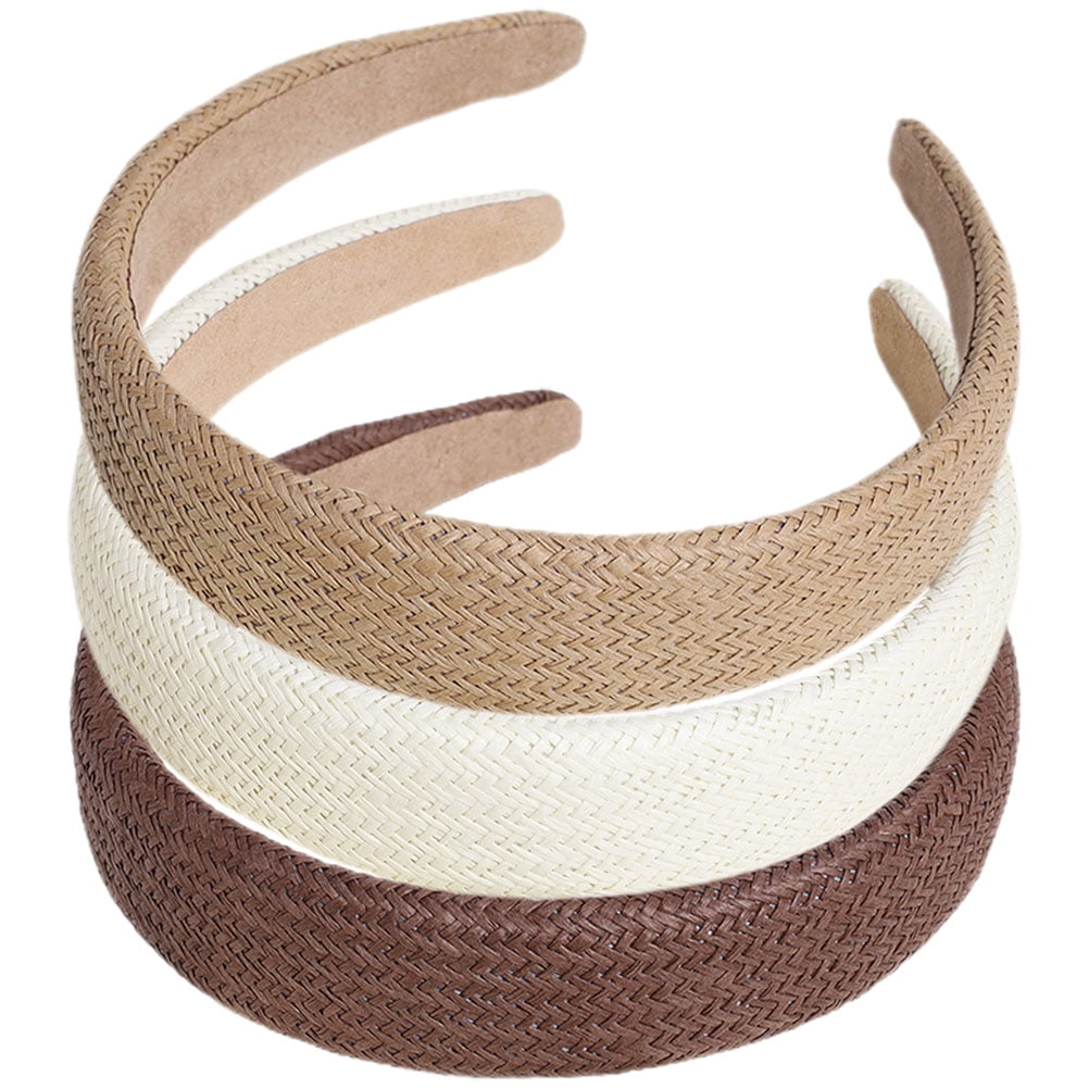 3 Pcs Vintage Hair Hoops Bands Headbands for Girls Men Miss - Walmart.com