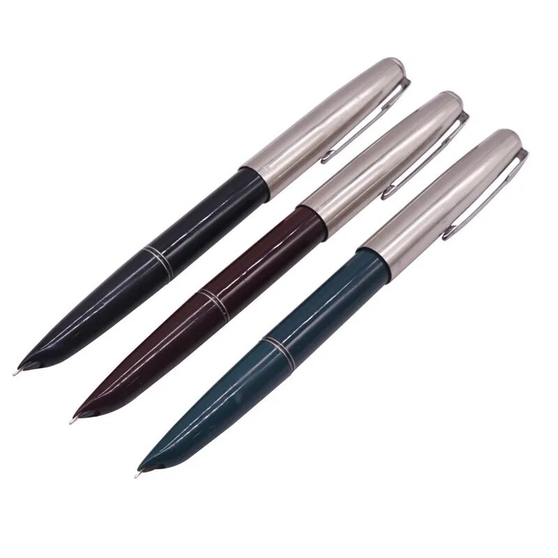 3 Pcs Vintage Hero Pen Chinese Classic Retro Pen Tip 0.38mm Pen Length ...