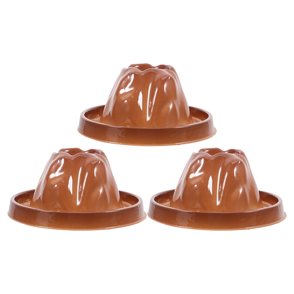 3 Pcs Volcano Toy Volcanoes Gerbil Toys Climbing for Pet Child Brown ...