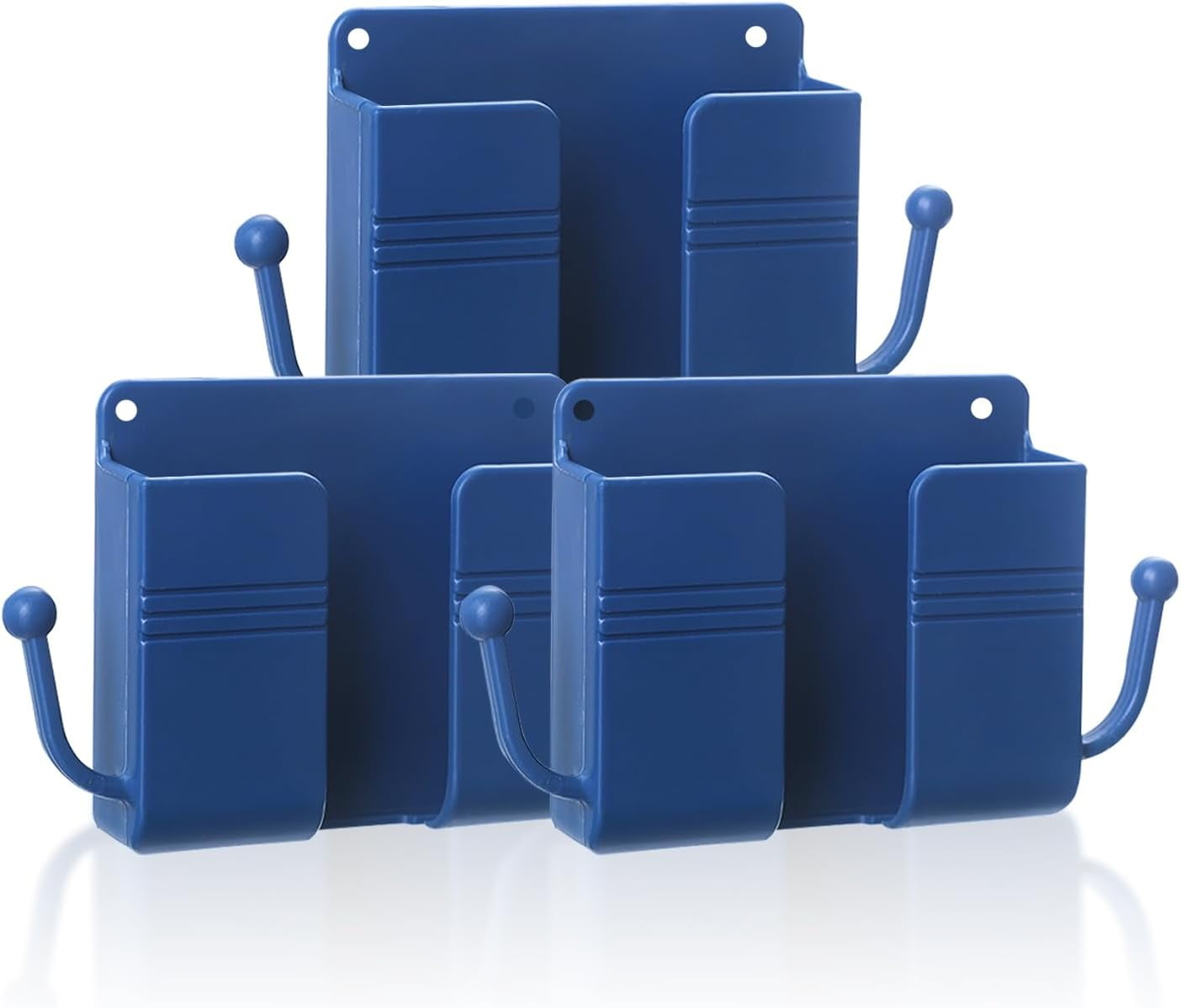 3 Pcs Wall Mount Phone Holder, Phone Stand for Bed, Wall Mounted Shower ...