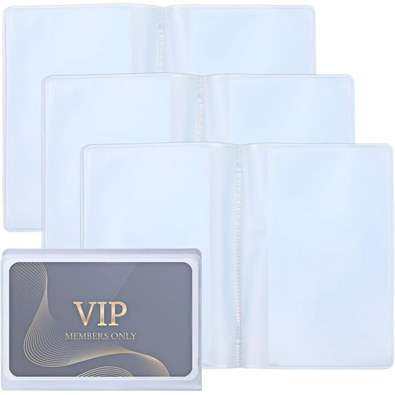 3 Pcs Wallet serts for Credit Cards, Plastic Wallet Picture Holder sert ...