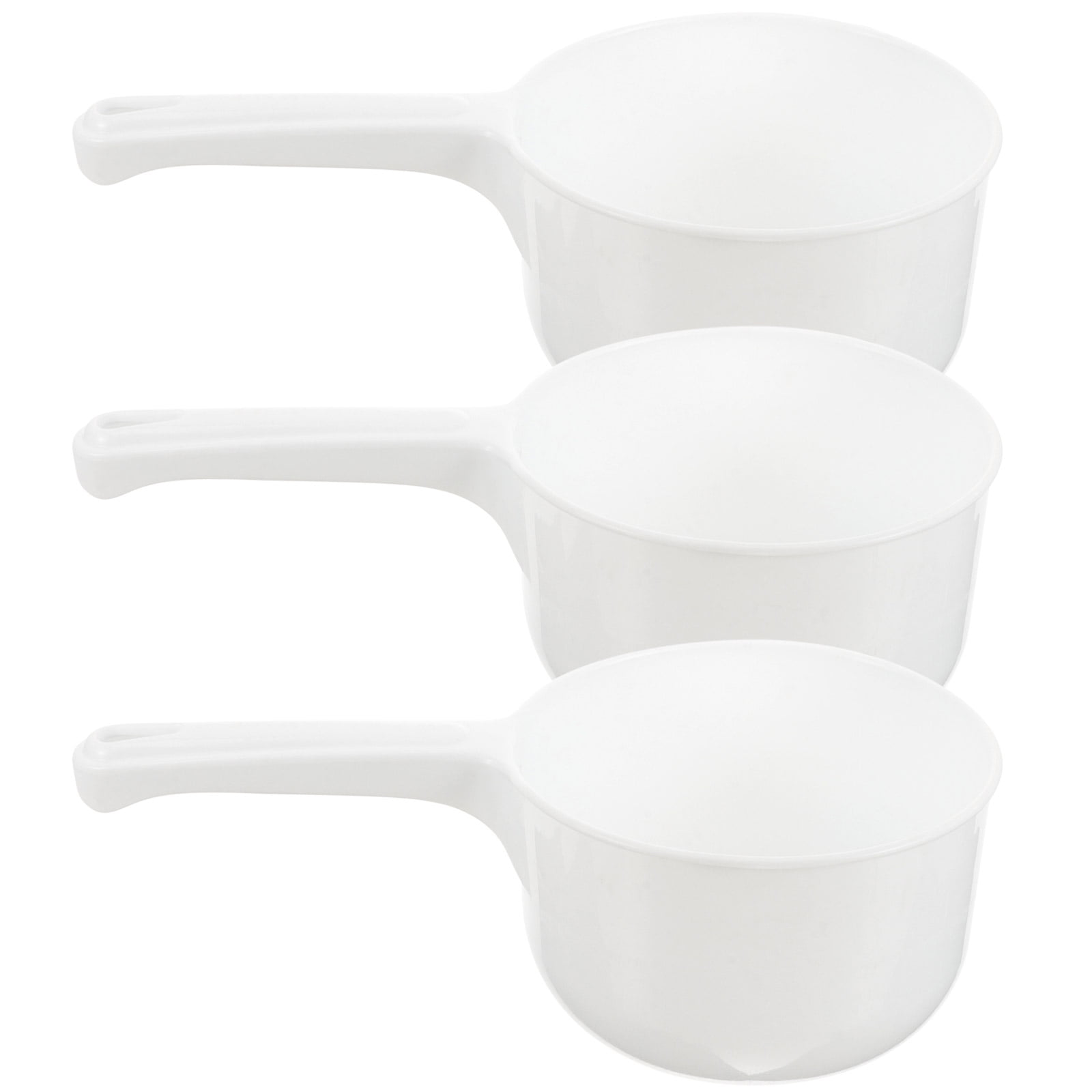 3 Pcs Water Scoop for Bath Collapsible Household Scoop Bathing Ladles ...