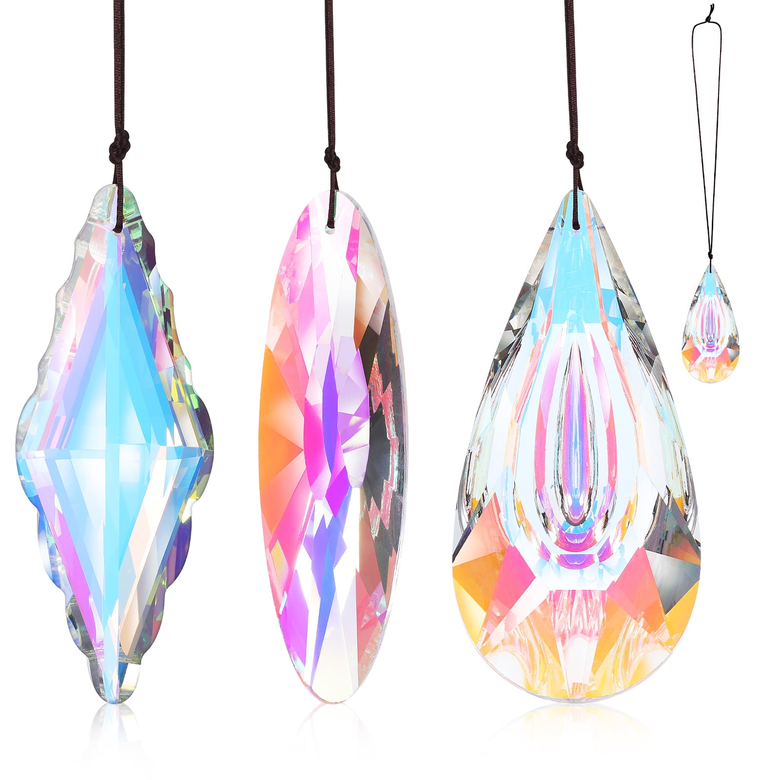 3 Pcs Whimsical Prism Prisms for Windows Sun Catcher Pendant - Walmart.com