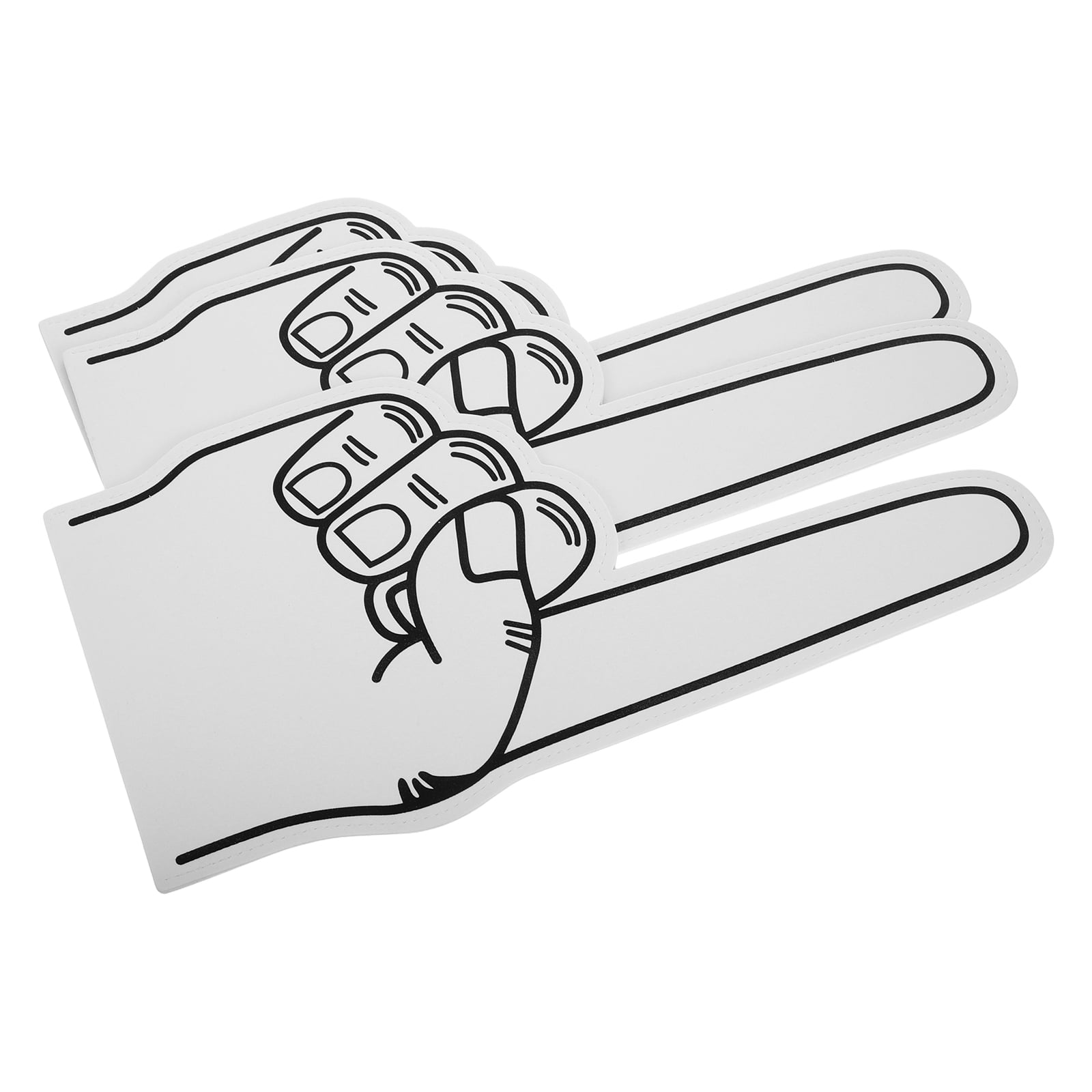 3 Pcs Wired Edge Ribbon Inflatable Cheerleading Finger Cots - Walmart.com