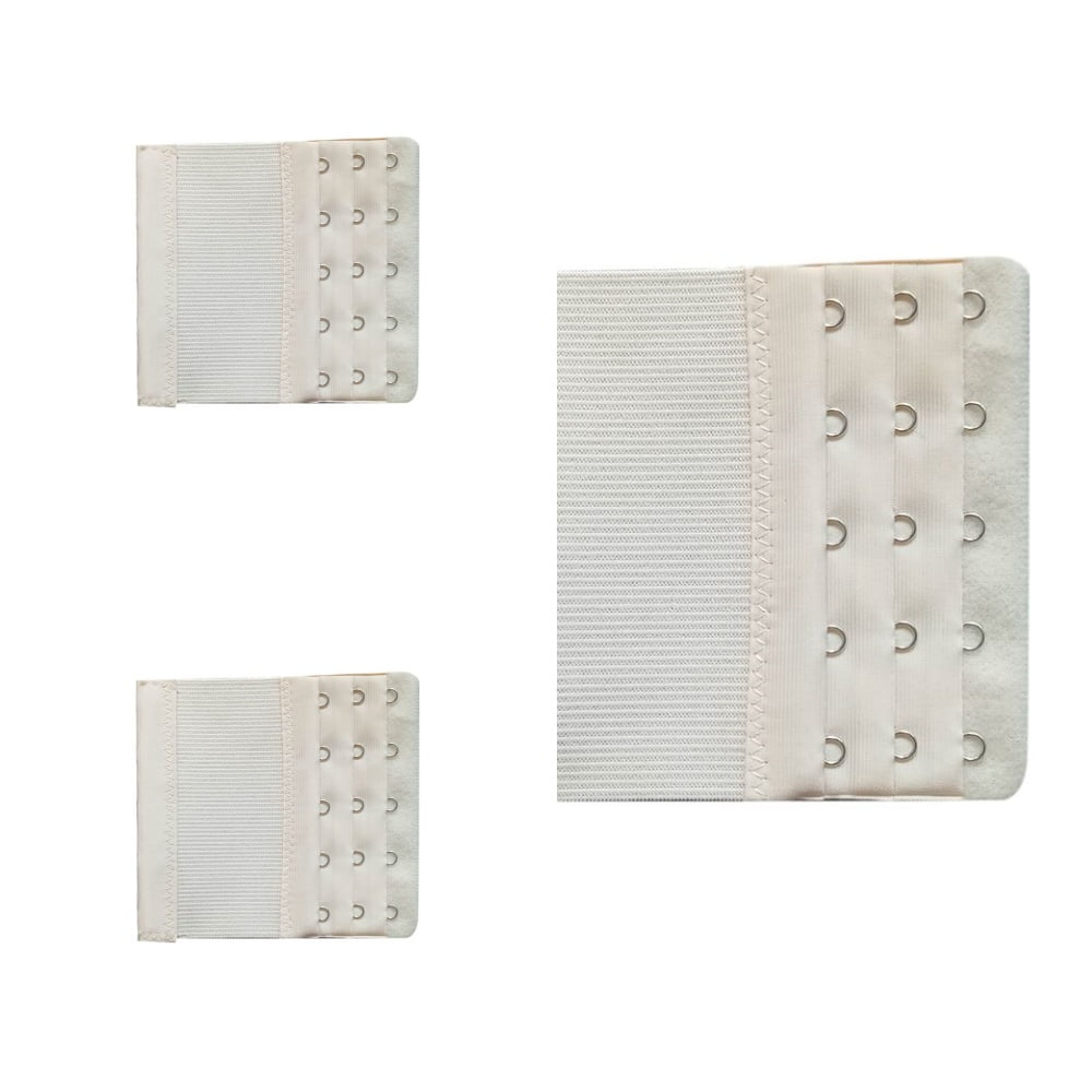 3 Pcs Women's Bra Extender 5 Hook Plus Size Bra Strap Extenders ...