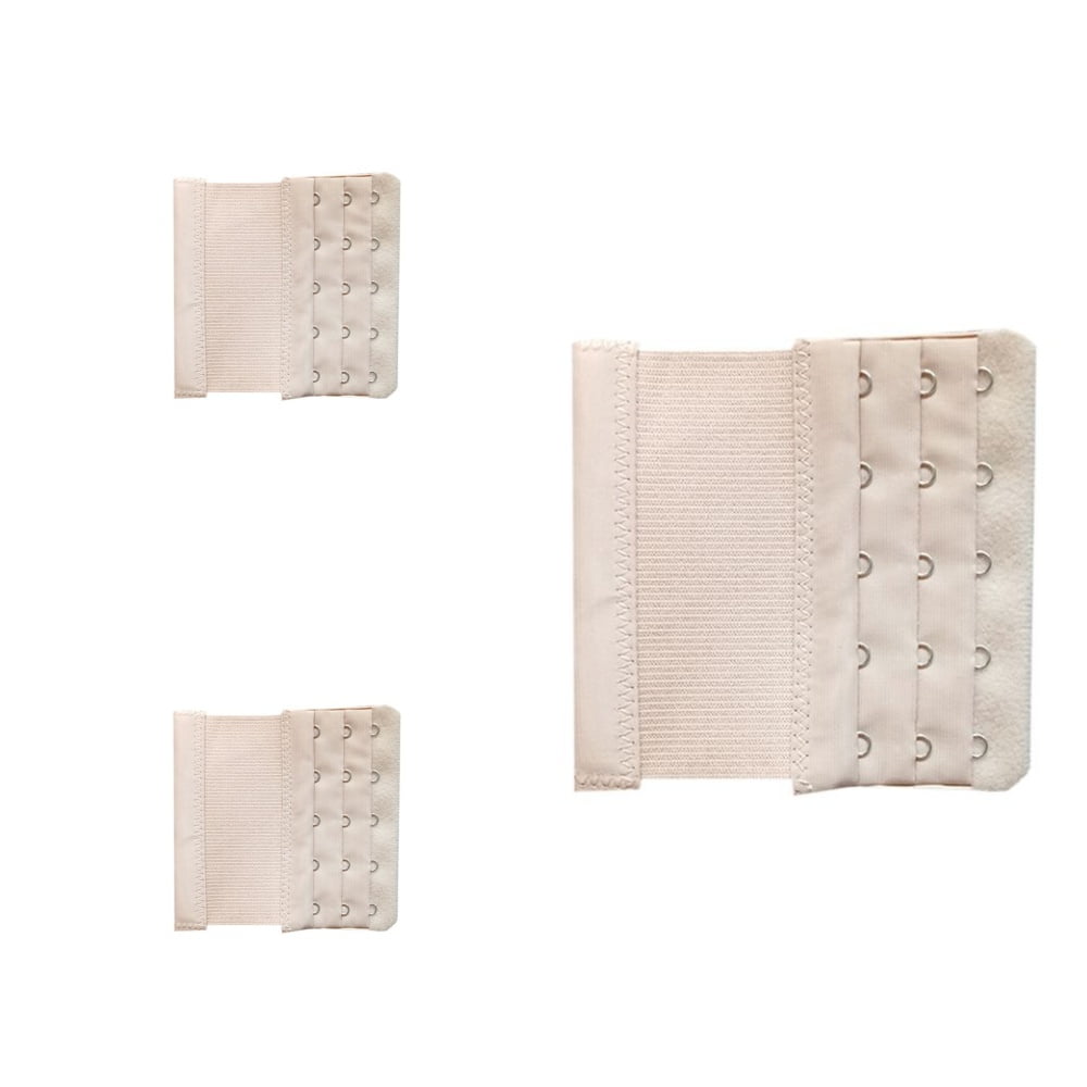 3 Pcs Women's Bra Extender 5 Hook Plus Size Bra Strap Extenders ...