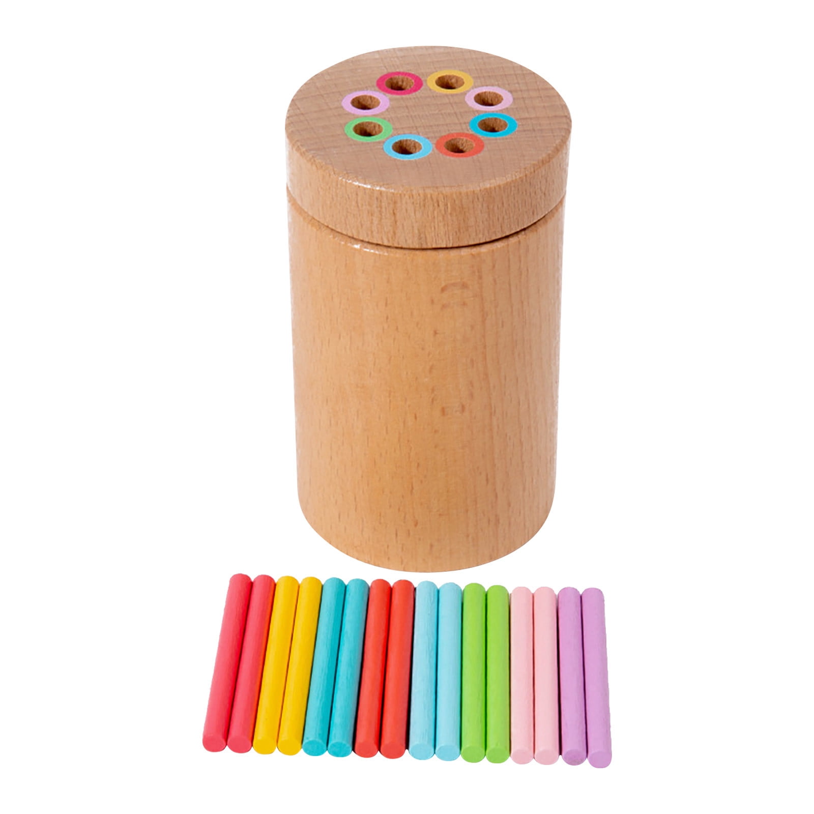 3 Pcs Wooden Color Matching & Sorting Fine Motor Skills Toy - 16 ...
