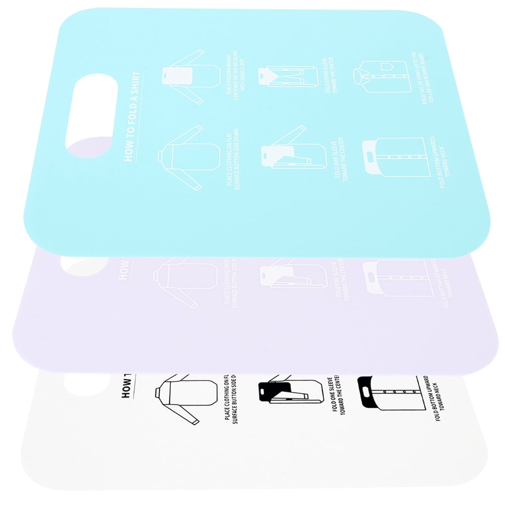 3 Pcs Wringer Seam Folding Organizer Clothes Board Garment Clothing ...