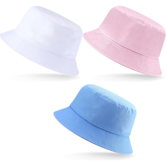 3 Pcs XXL Bucket Hat for Man Woman Large Oversize Summer Beach Cotton ...
