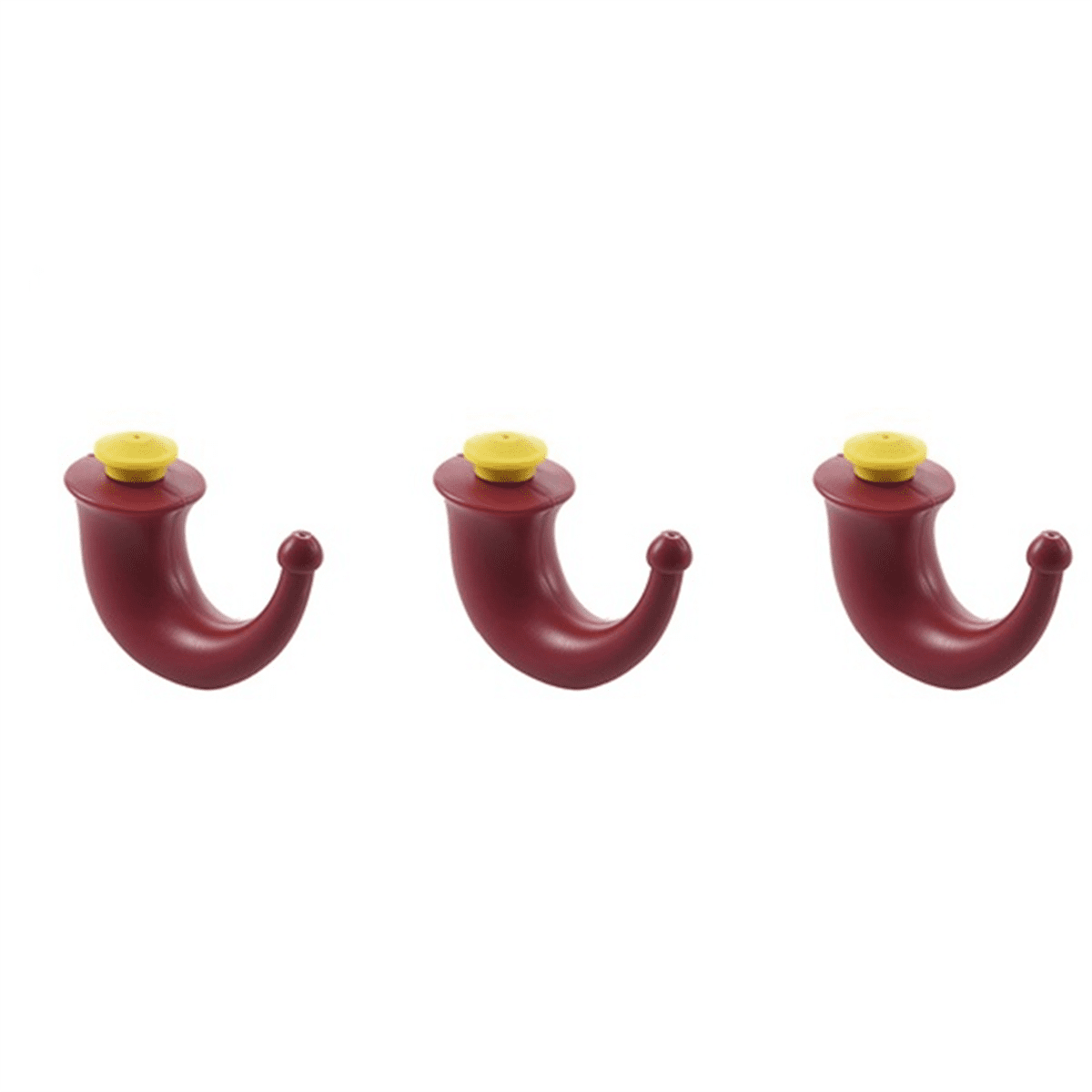 3 Pcs Yoga Nasal Neti Pot Rinsing Nose Wash System Sinus Irrigation ...