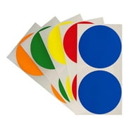 Blank Color Coding Stickers, Writable Surface 500 Permanent Labels per ...