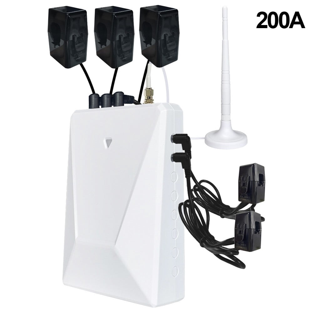 3-Phase 200/300A WIFI Smart Bi-Directional Power Energy Meter Monitor ...