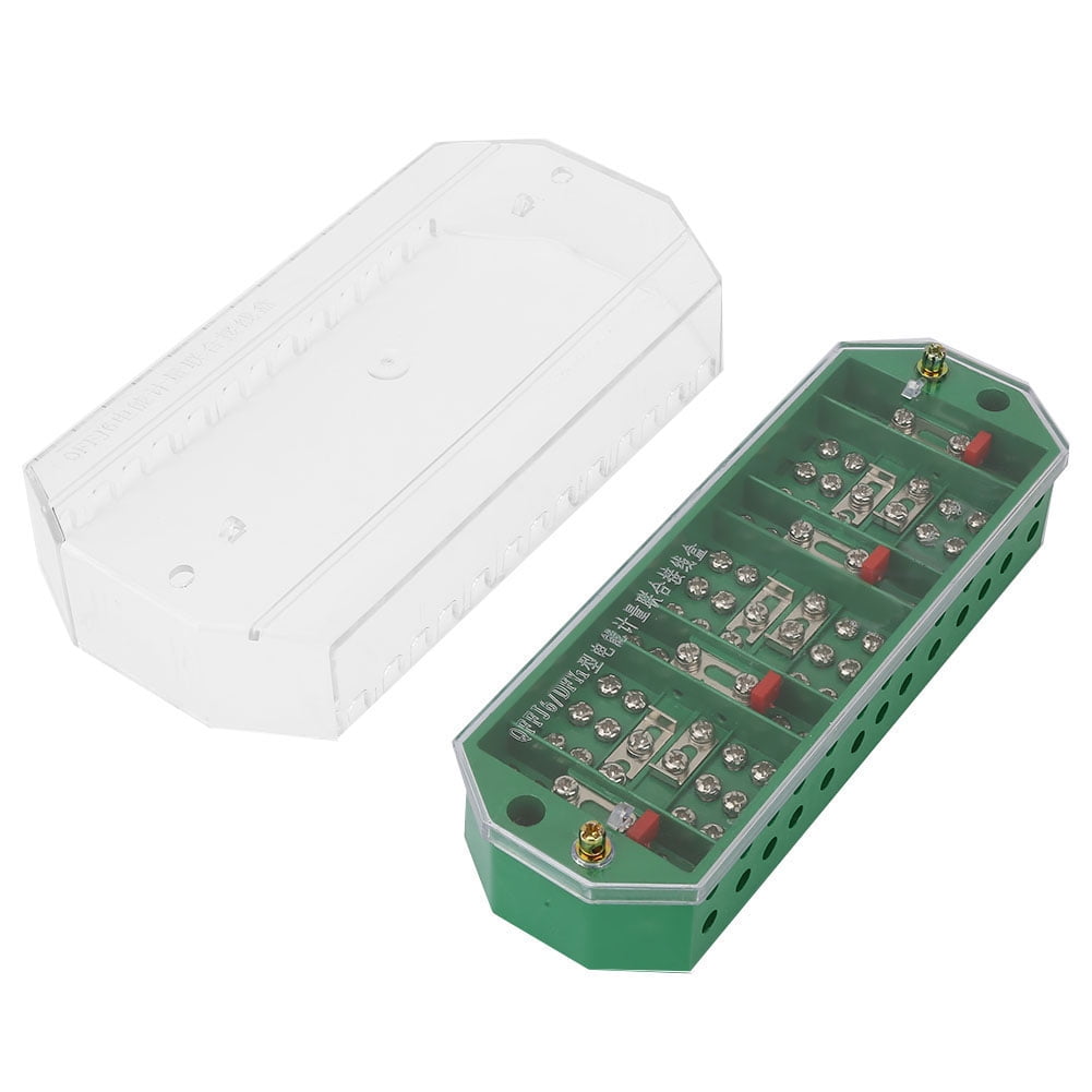 3-Phase 4-Wire Household Meter Terminal Row Electrical Enclosure ...