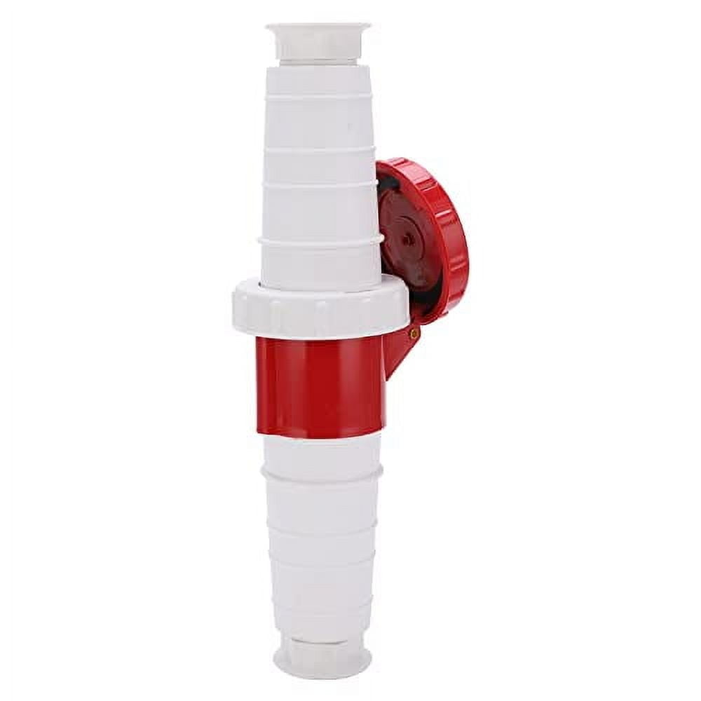 3 Phase 5 Wires Industrial Power Connector 5Pin IP67 Waterproof ...