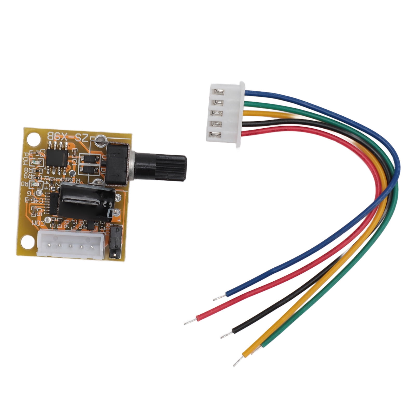 3-Phase Sensorless Brushless DC Motor Driver Module, 15W, DC5V-15V Wide ...