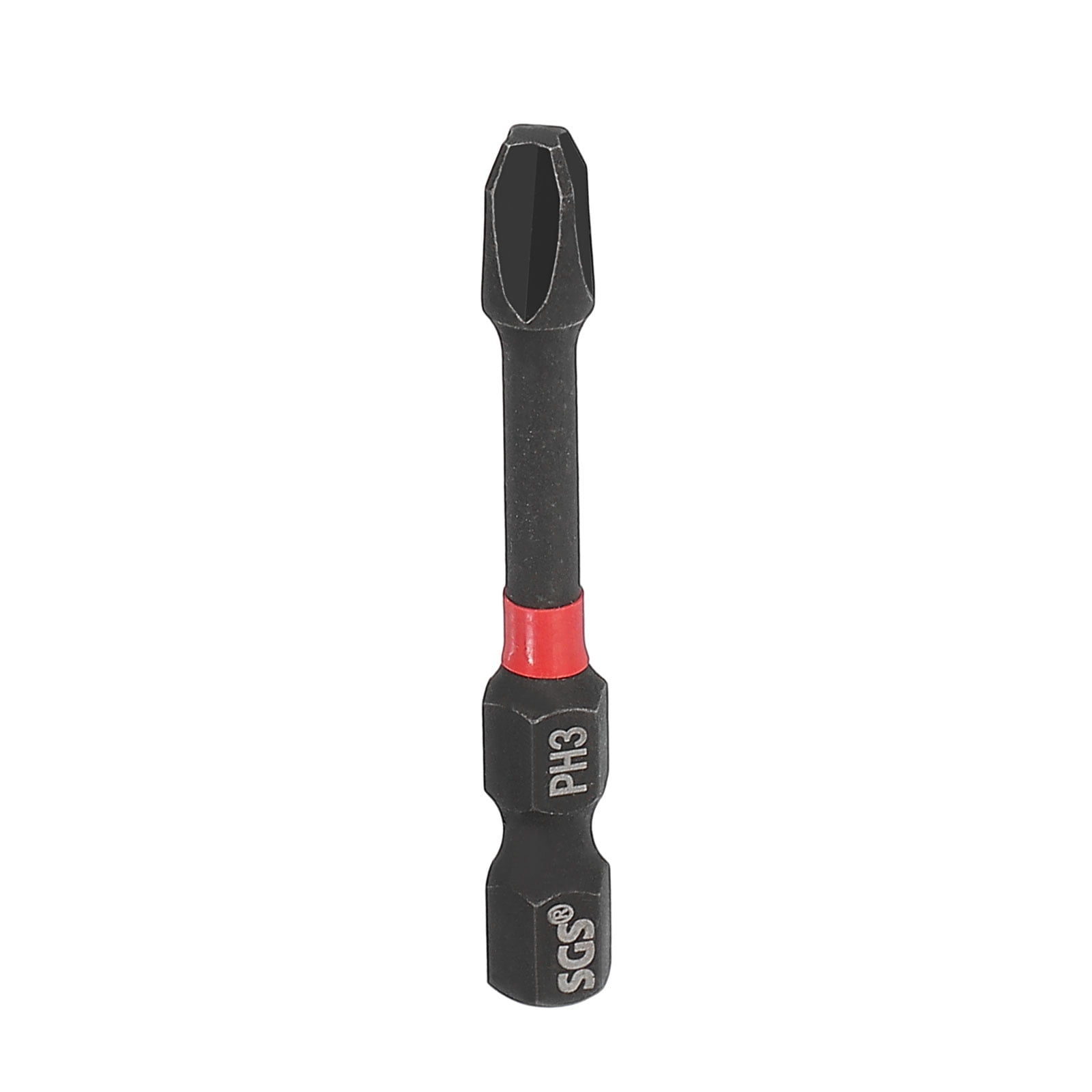#3 Phillips Impact Screwdriver Bit PH3 1/4" Hex Shank 2" (50mm) Long ...