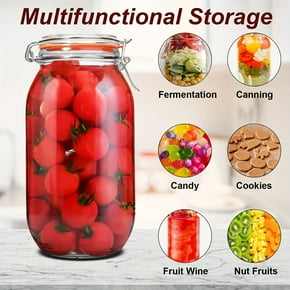 Shop Freezer Safe Glass Jars and Food Containers for Home Storage