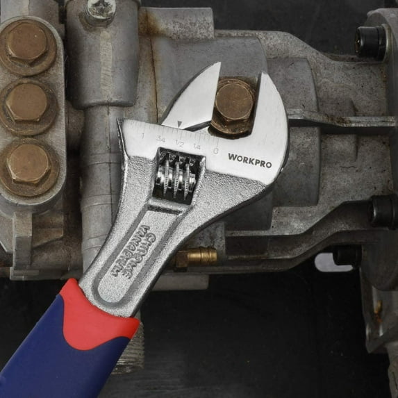 3-Piece Adjustable Wrench Set with Anti-Slip Grips for Automotive and ...