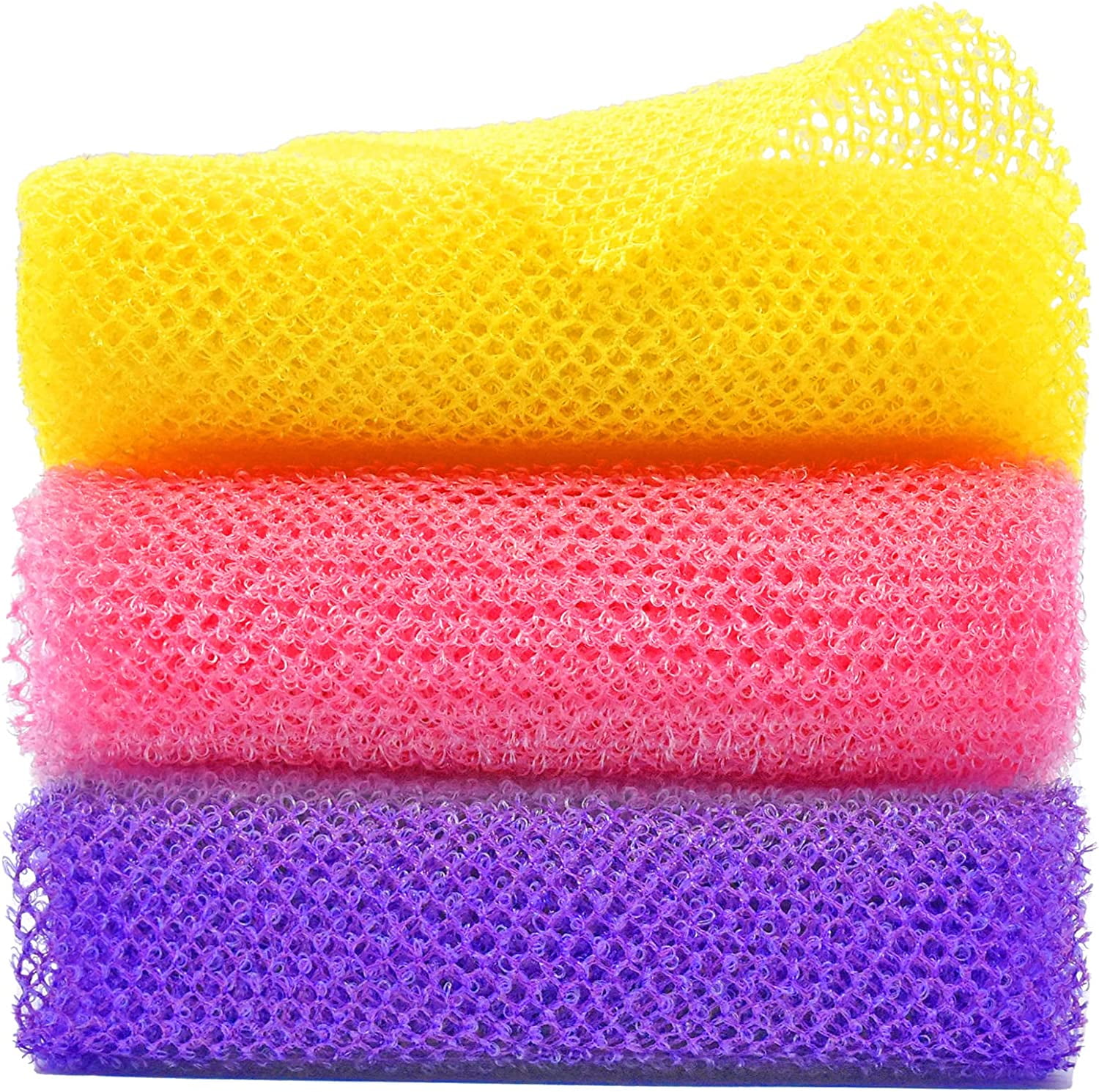 3 Piece African Exfoliating Net for Body. African Net Sponge. African ...