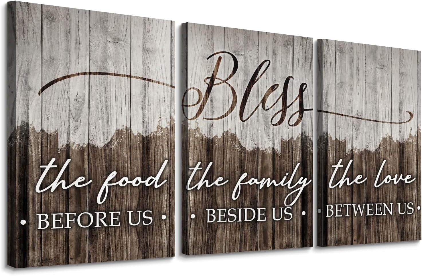 3 Piece Allahu Akbar Alhamdulillah Subhan Allah Canvas Wall Art,Arabic Calligraphy Painting ...
