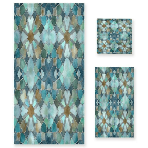 3 Piece Bath Towels Set Bath Towel, Hand Towel and Face Towel for ...