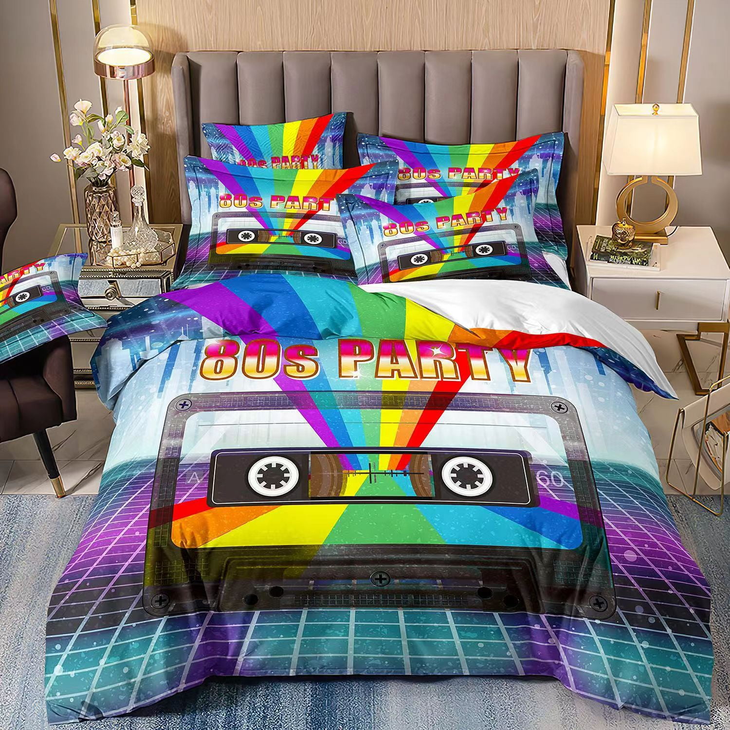 3 Piece Bed in A Bag 3D Video Game Bedding -Full Gamer Comforter Set ...
