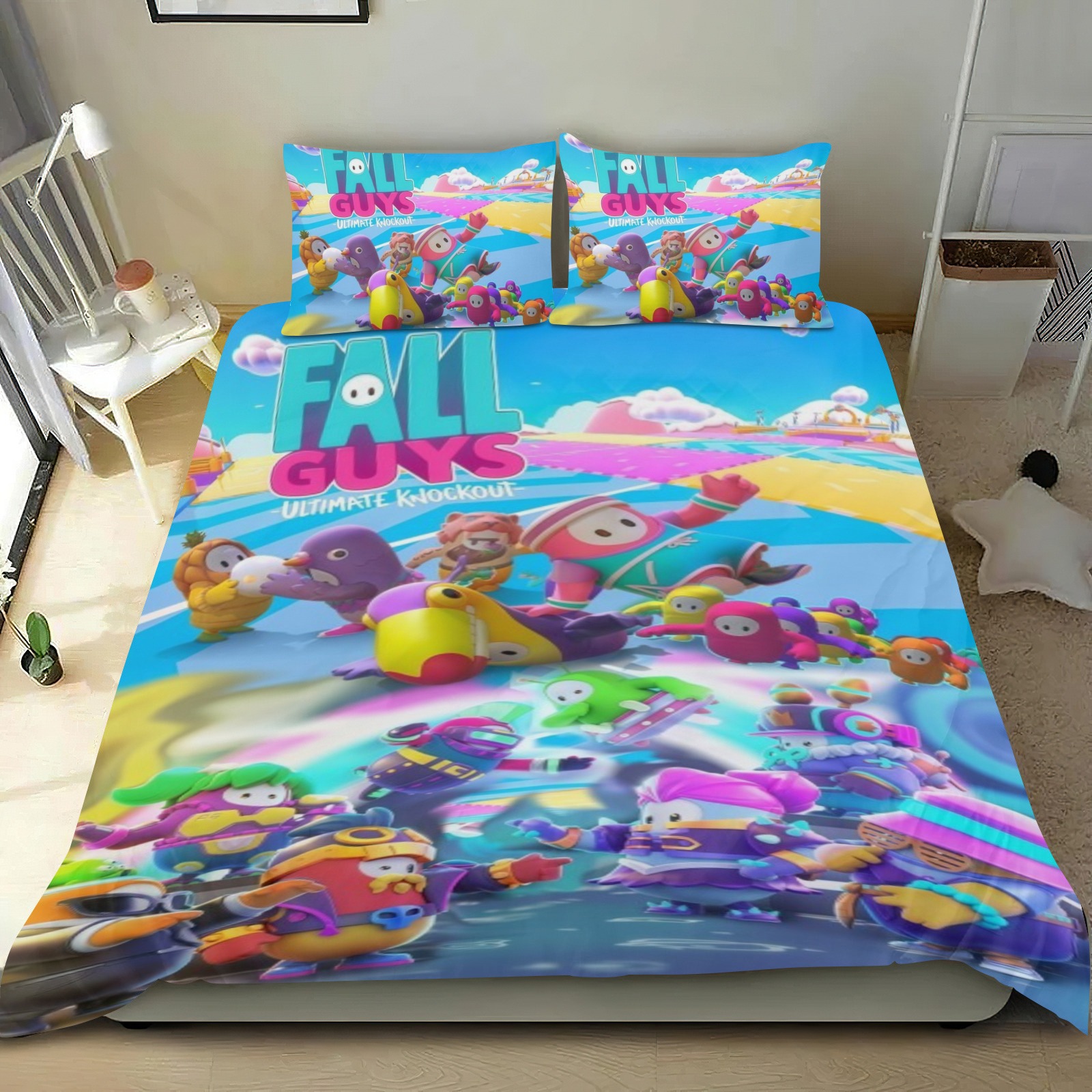 3 Piece Bedding Set For Fall Guys Duvet Cover Sets Comforter Cover Set ...