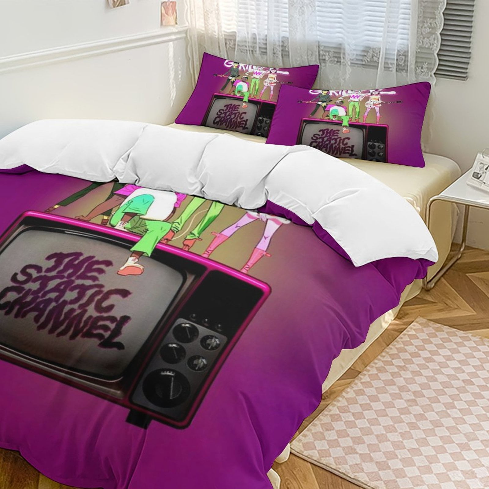 3 Piece Bedding Set Gorill-,A2 Comforter Cover Set Cute Kids Bedroom ...